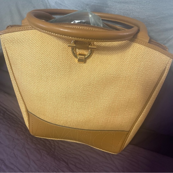 Nina Ricci | Bags | Nina Ricci Tweed And Leather Purse Vintage | Poshmark